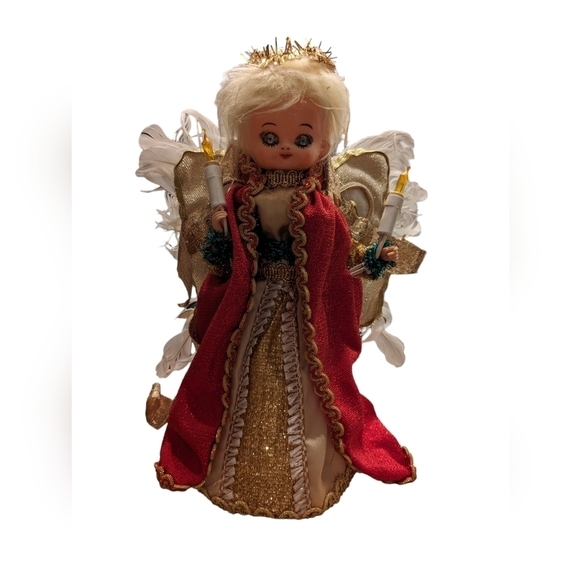 Holiday | Ge Heavenly Vintage Antique Angel Tree Topper | Poshmark